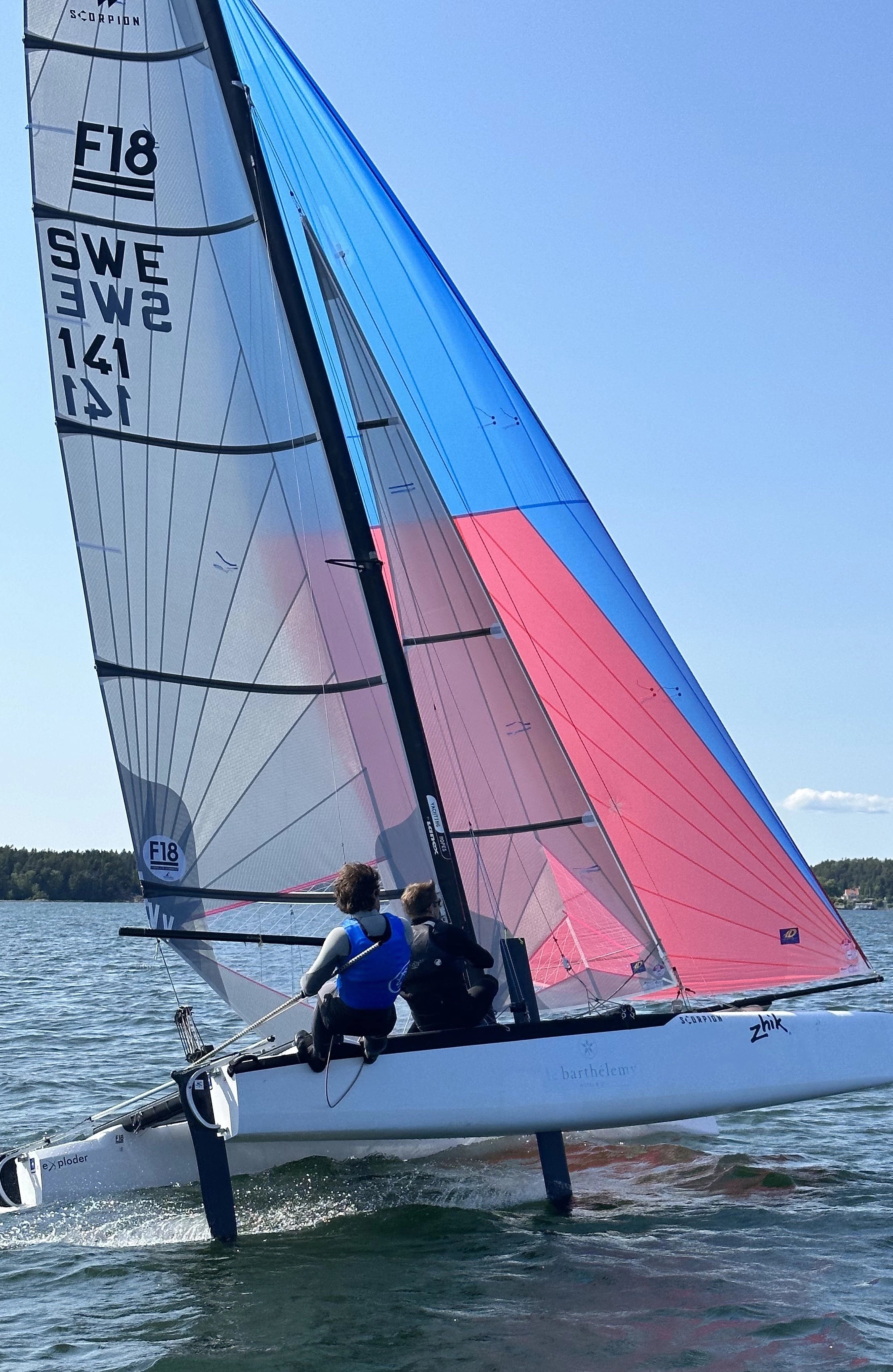 Formula 18 – 1D Sails